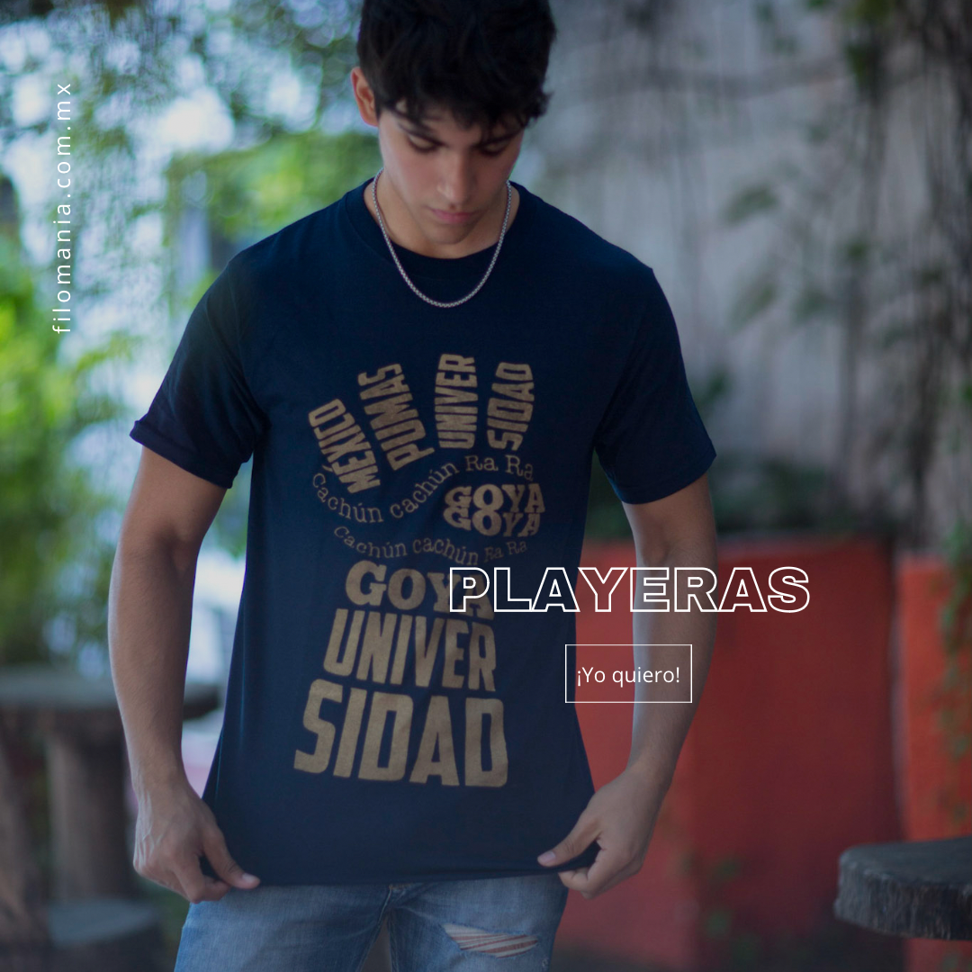 PLAYERAS UNAM – FILOMANIA